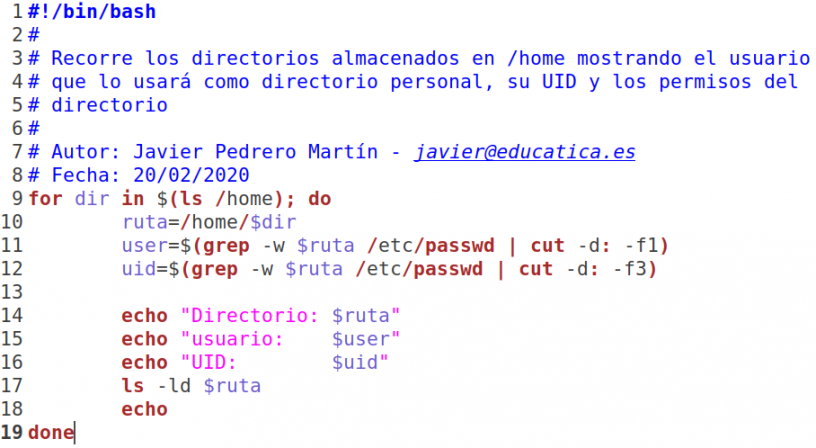 Ejemplos bash shell script – Página 6 – educatica!