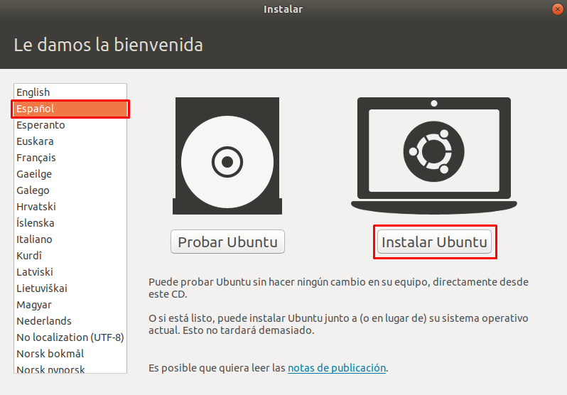 Caso práctico. Instalación de sistema dual – Página 2 – educatica!