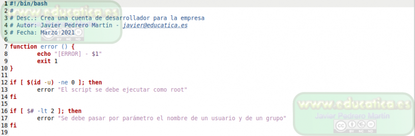 Análisis De Bash Shell Scripts Ejercicio 04 Educatica