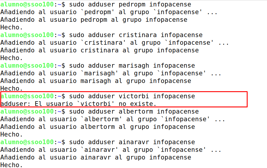 Caso práctico comandos GNU/Linux bash. Solución – Página 2 – educatica!