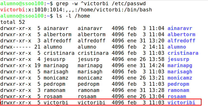 Caso práctico comandos GNU/Linux bash. Solución – Página 2 – educatica!