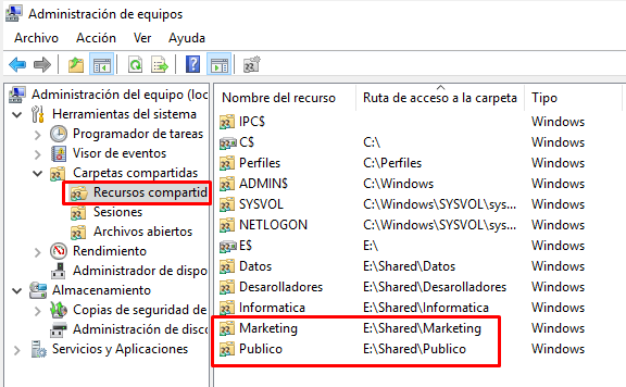 Jugando con Active Directory. 6 – Compartiendo recursos: AGDLP – Página ...