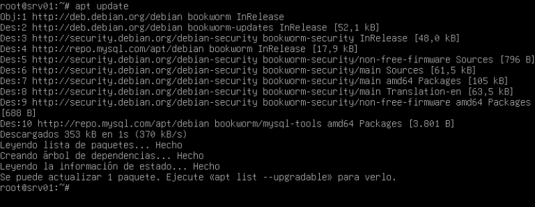 Instalando servidor SSH en un sistema GNU/Linux Debian 12 – educatica!